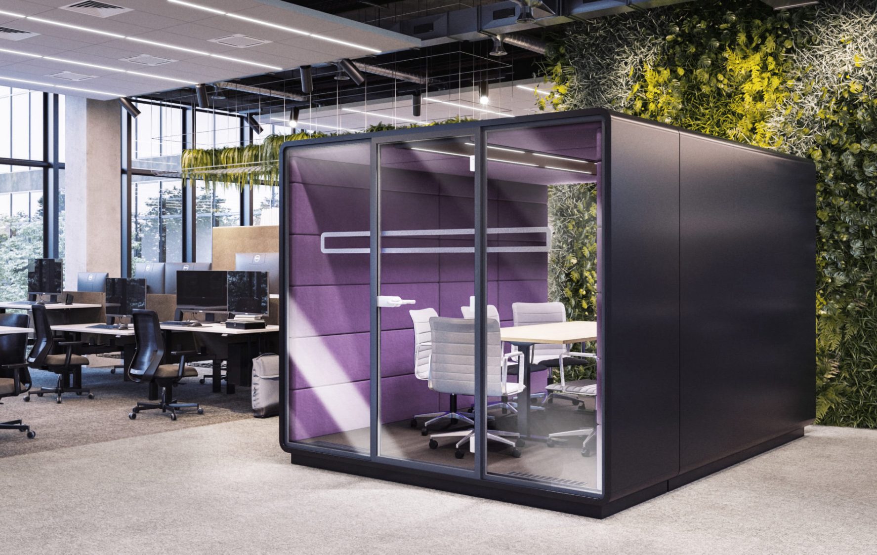 HUSH MEETING Pod - Desks International